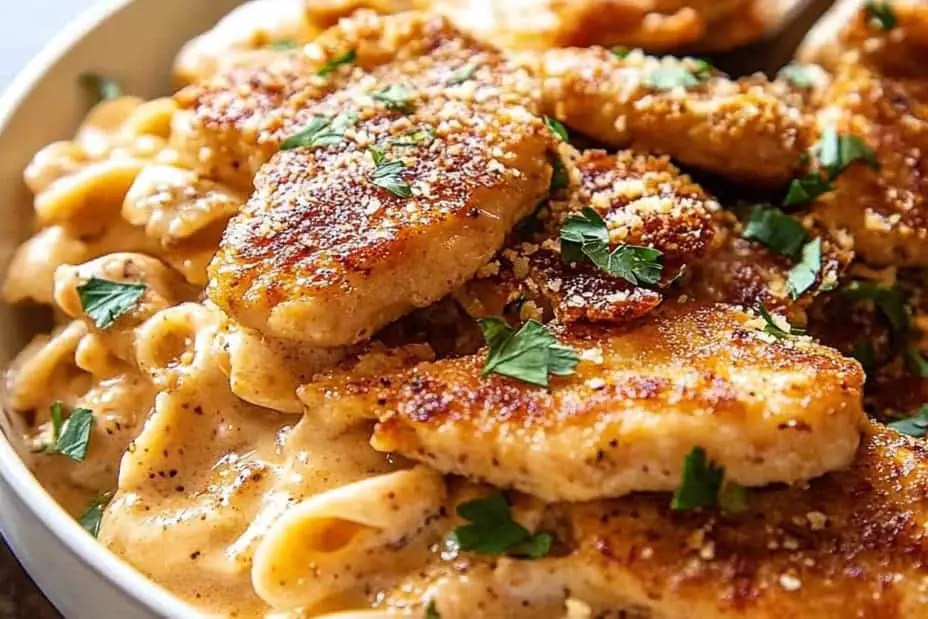 Southern Style Creamy Parmesan Chicken Pasta: An Incredible 7-Step ...