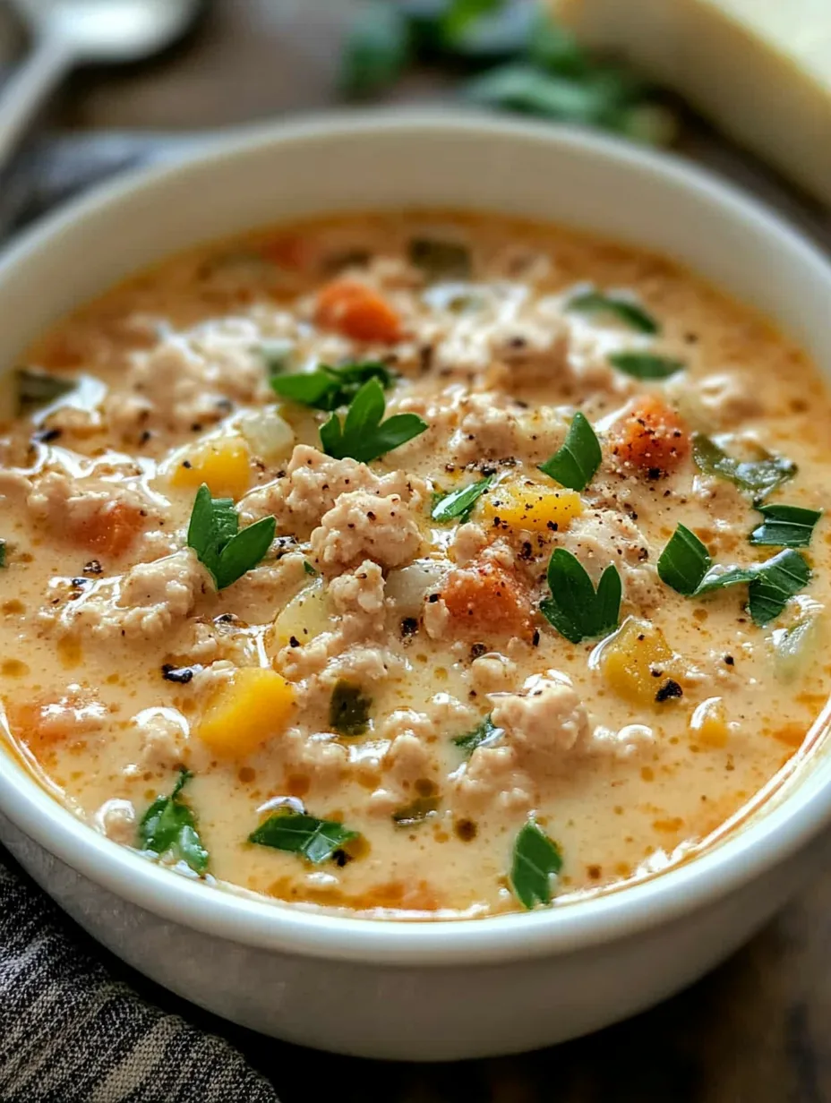 One Pot Creamy Italian Ground Chicken Soup: An Incredible Ultimate ...